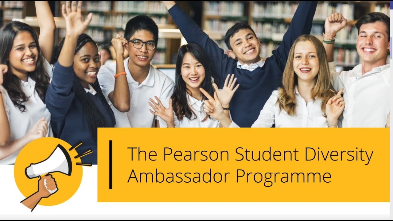 Pearson Student Diversity Ambassador Programme - Pilot cohort - YouTube