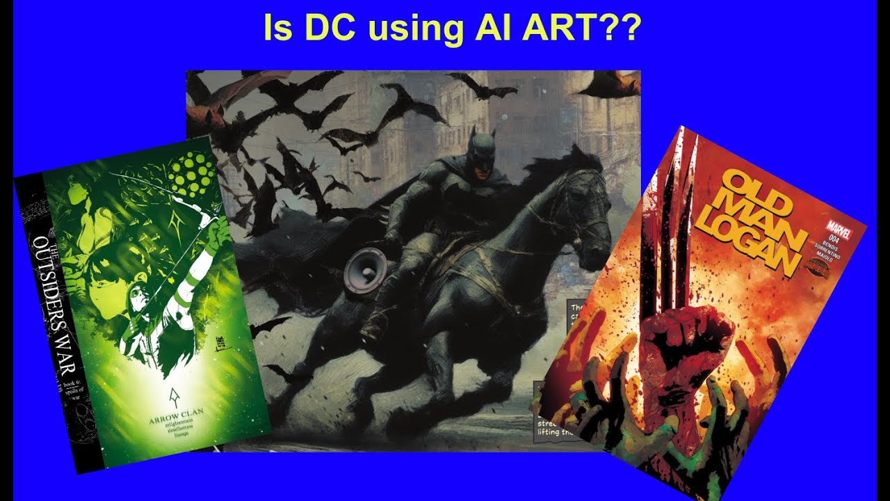 Is DC Comics using AI Art in Batman? - YouTube