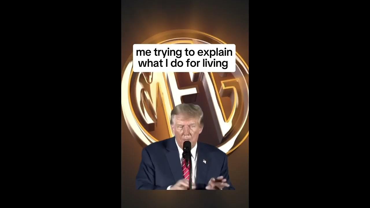 When people ask me what I Do for a living - YouTube