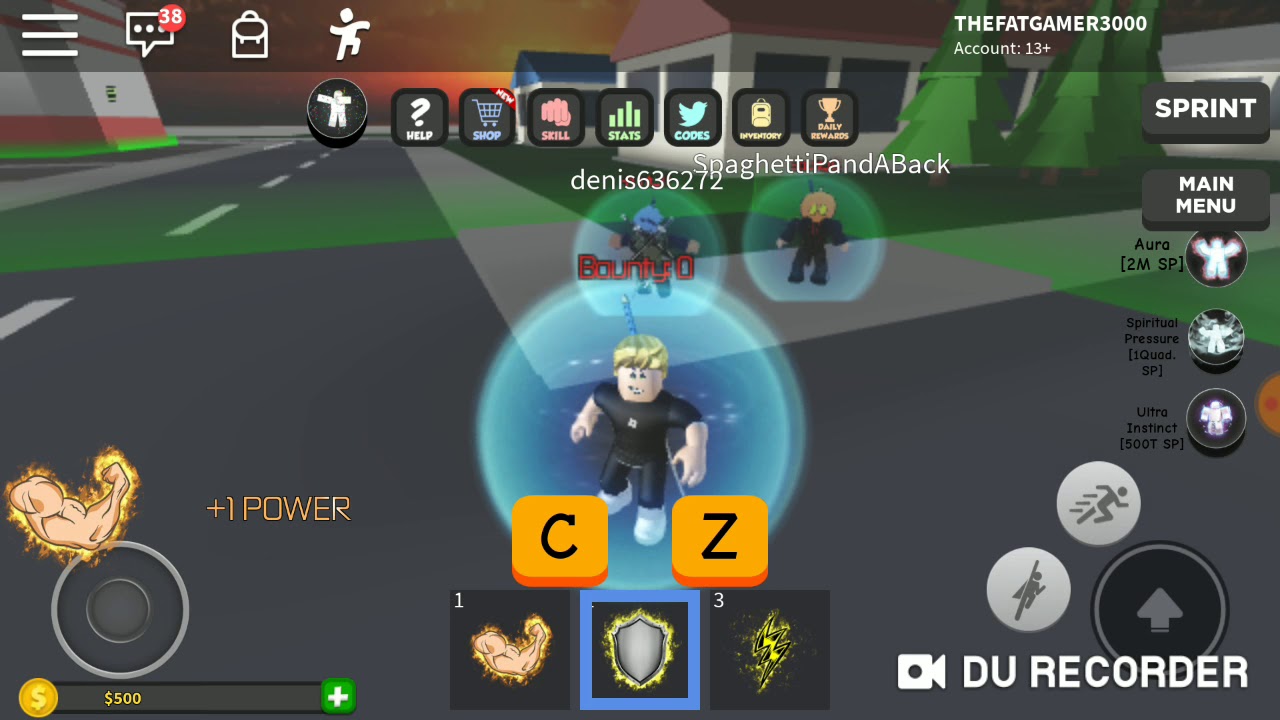 Playing elemental power simulator in Roblox - YouTube