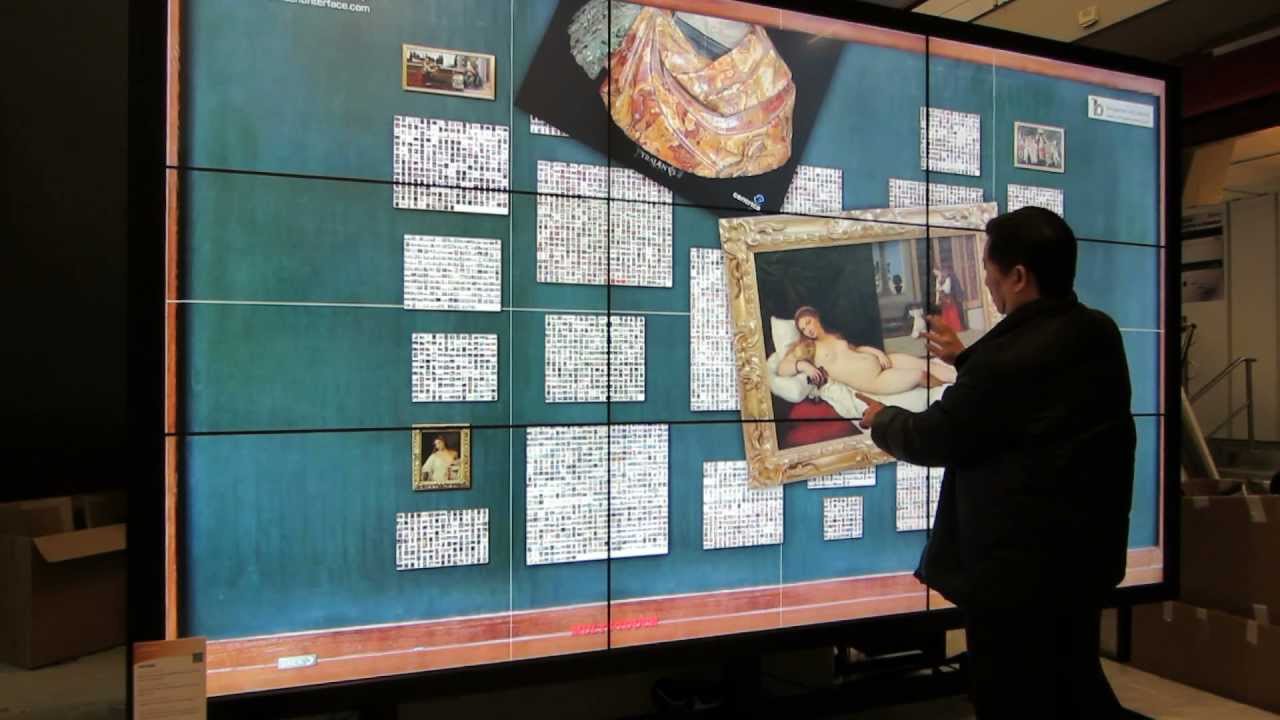 ISE 2013: Browsing Bridgeman Art Gallery paintings on 3x3 video wall ...