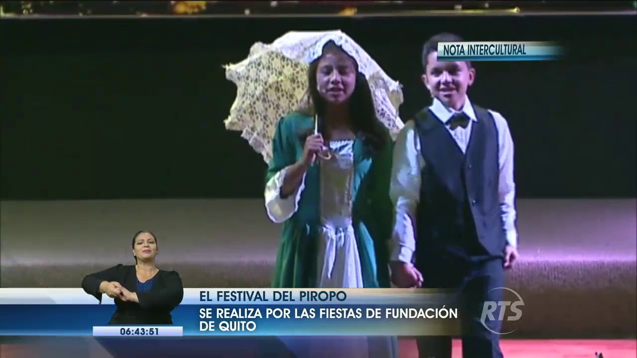 Se realizó el festival del piropo en la ciudad de Quito - YouTube