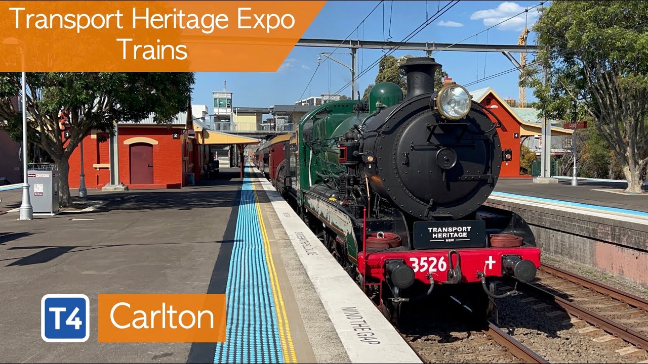 Transport for Sydney Vlog 721: Carlton Part 3 + Transport Heritage Expo ...