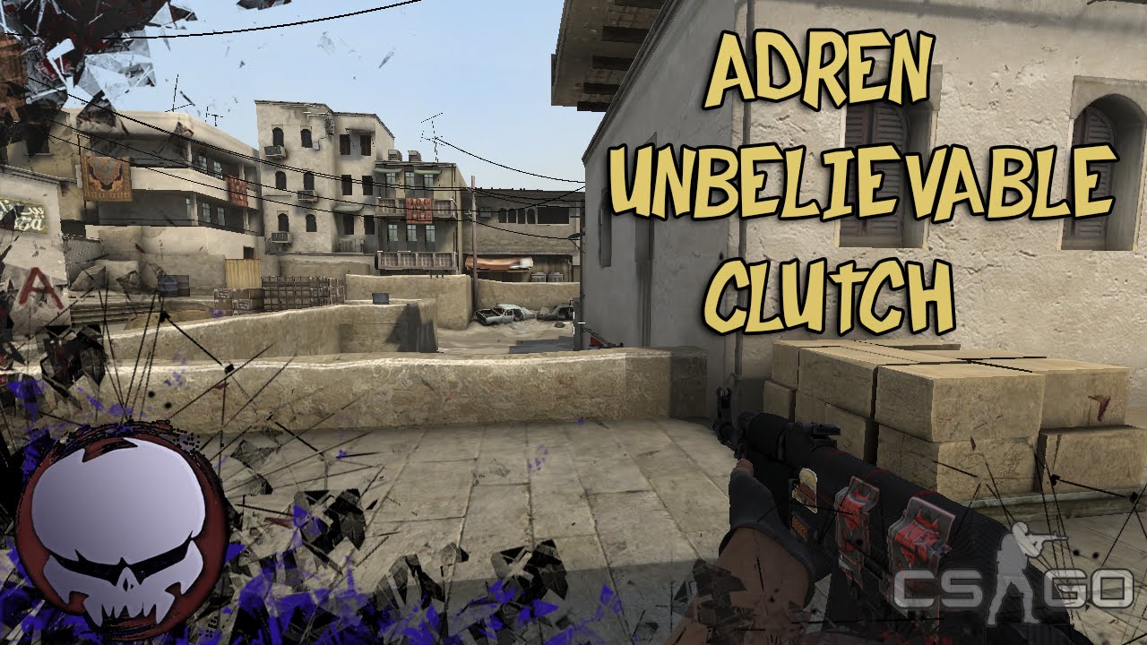 CS:GO // AdreN Unbelievable Clutch - YouTube