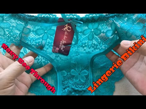 Sexy See Through Lace Affordable Lingerie Bikini Panty Haul/Review from Lazada #33