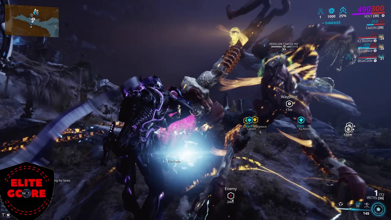 Warframe Capturing 3 eidolons (Teralyst, hydrolyst and gauntalyst) in ...
