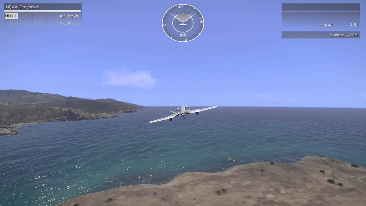 MQ4A Greyhawk vs T-100 varsuk tank arma3(RP Showpow) - YouTube