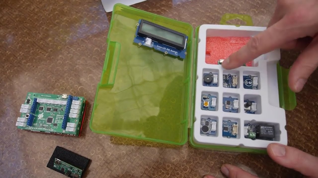 96Boards IoT Starter Kit with UART and Arduino-compatible Sensors Platform - YouTube