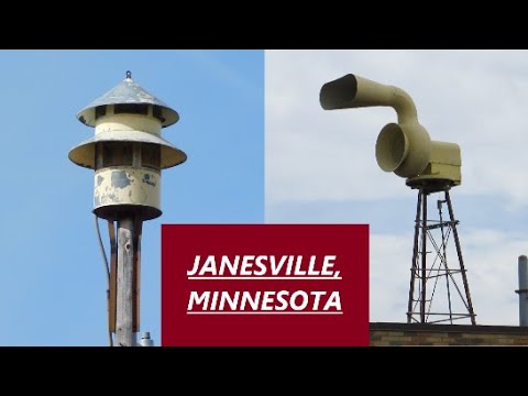 Janesville, MN Drive By Siren Test feat. NOAA RWT