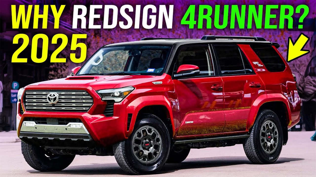 2025 4Runner Got A Striking Redesign After 15 Years! - YouTube