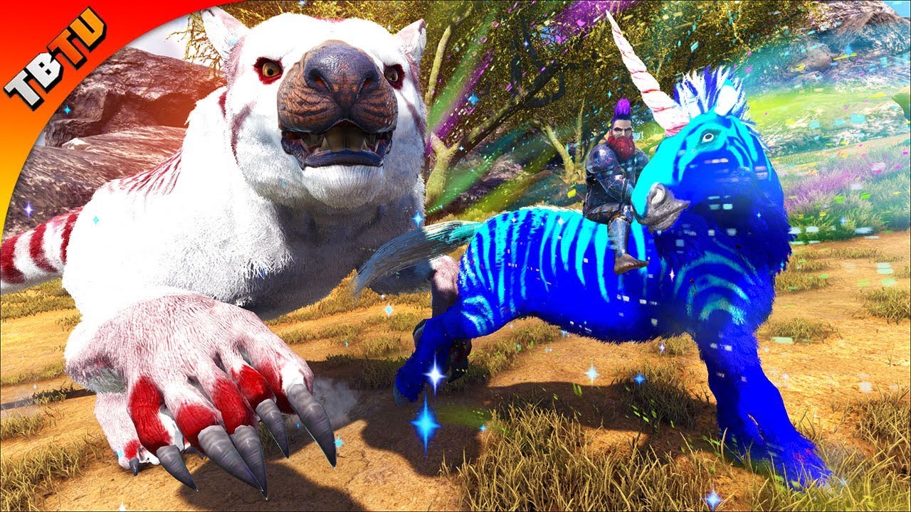 🏆 ALPHA THYLACOLEO TAMING! Pygmy Hunting! Ark: Ragnarok Extinction Core ...
