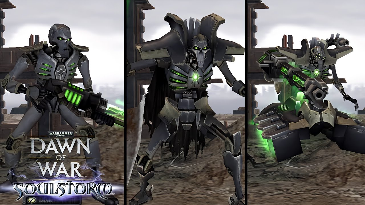 Dawn of War: Soulstorm - NECRONS Showcase | Warhammer 40k [HD] - YouTube