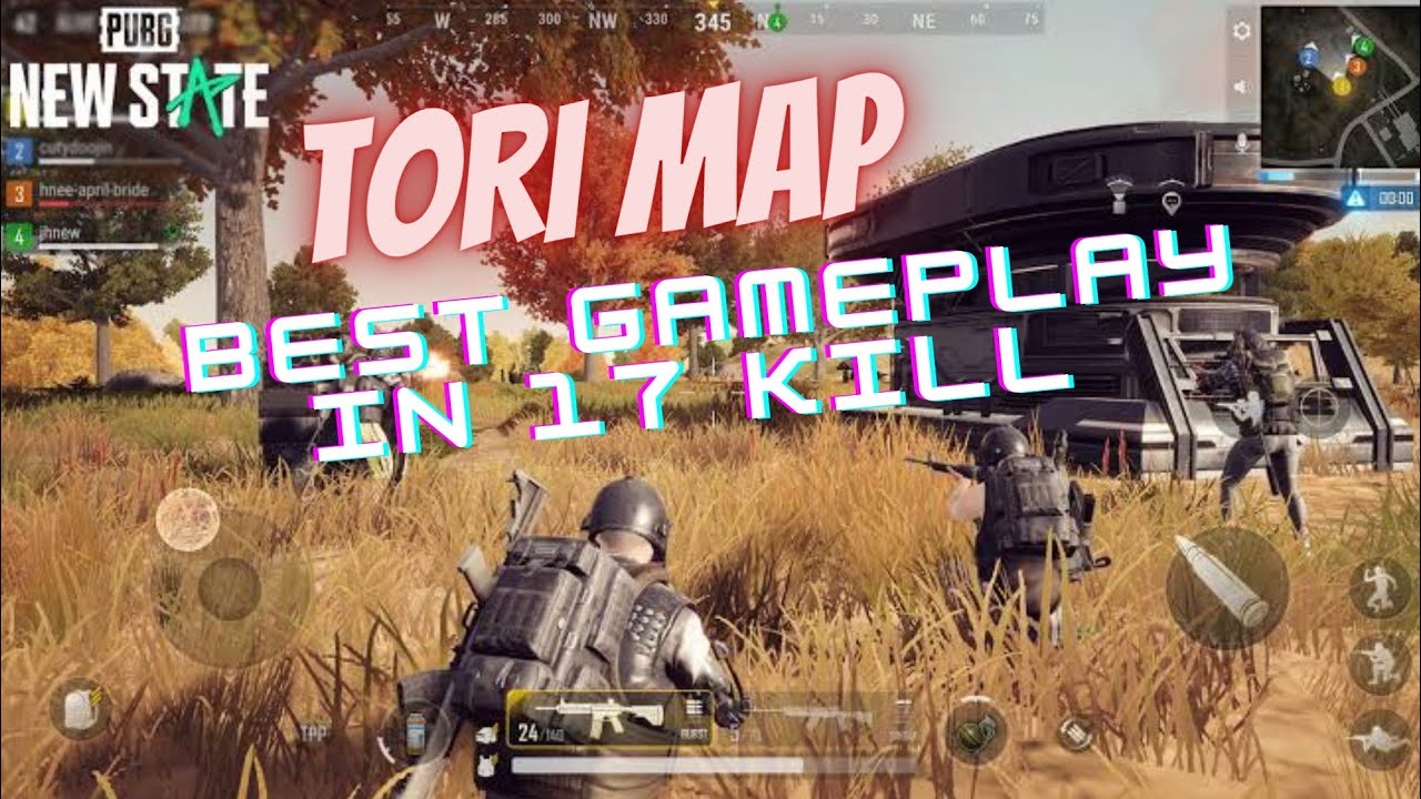 Tori Map My Best Gameplay | Pubg New State - YouTube