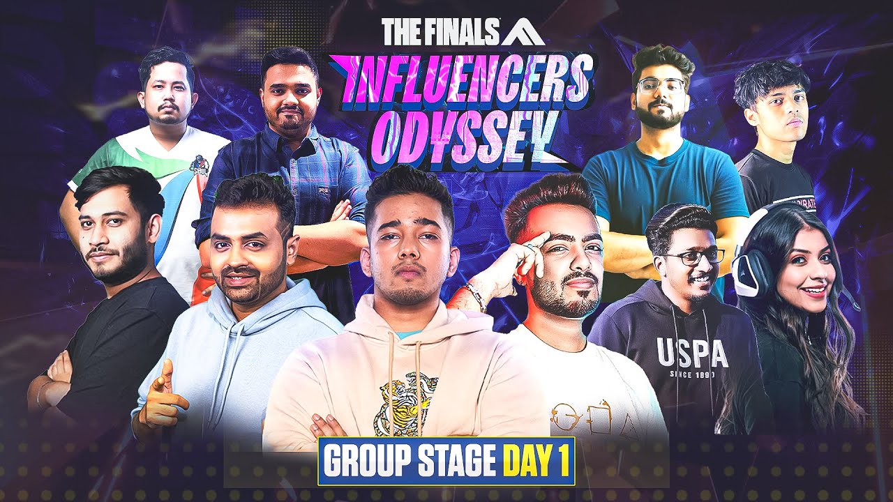 THE FINALS Influencers Odyssey Tournament Team Alpha Clasher Live ...