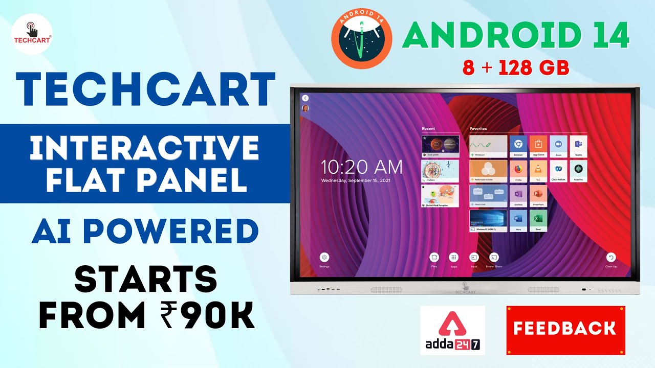 India's #1 Interactive Panel - Book a Demo Now - Techcart India's Best ...