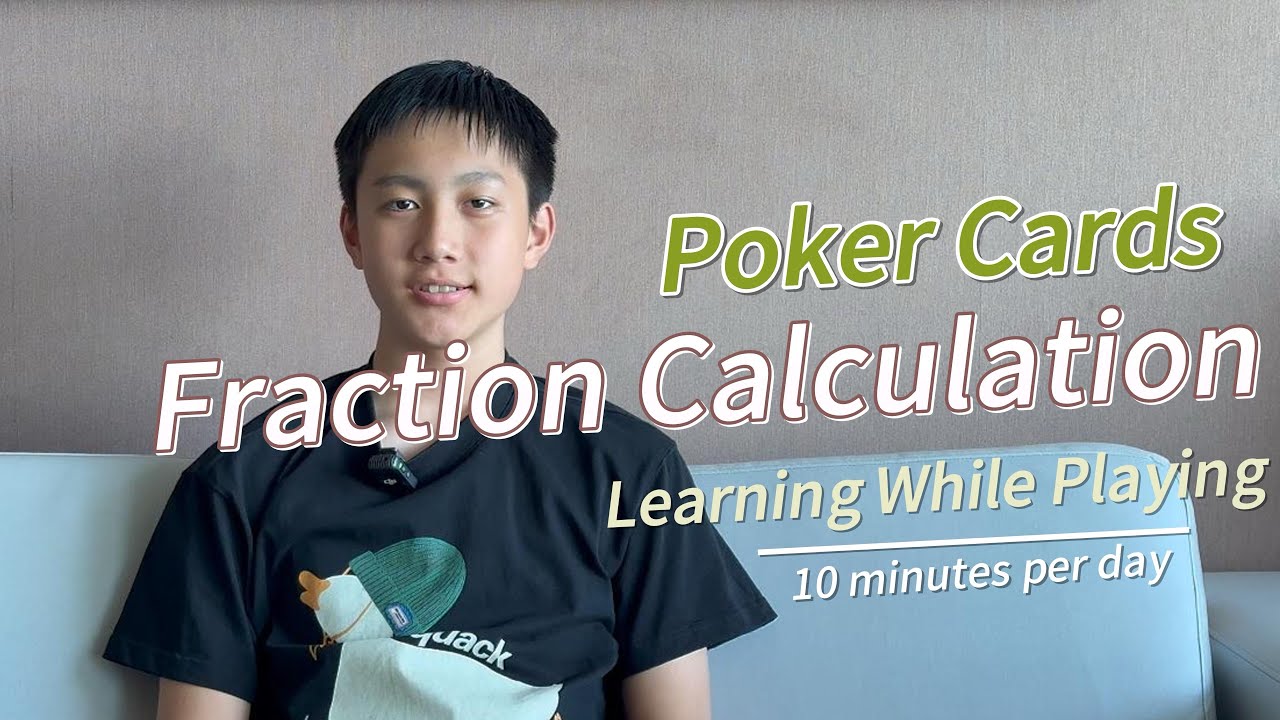 Fraction Calculation with ♣️ Poker Cards ♥️ - YouTube