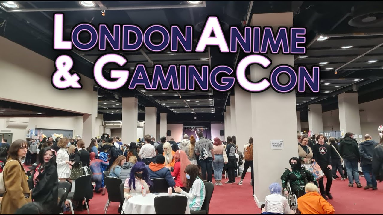 London Anime and Gaming Con February 2022 - YouTube