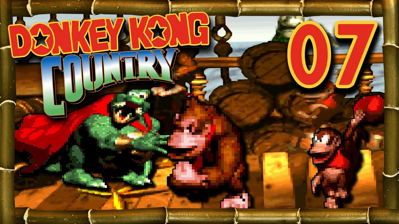 Let's Play DONKEY KONG COUNTRY - Part 7: Falsche Credits - YouTube