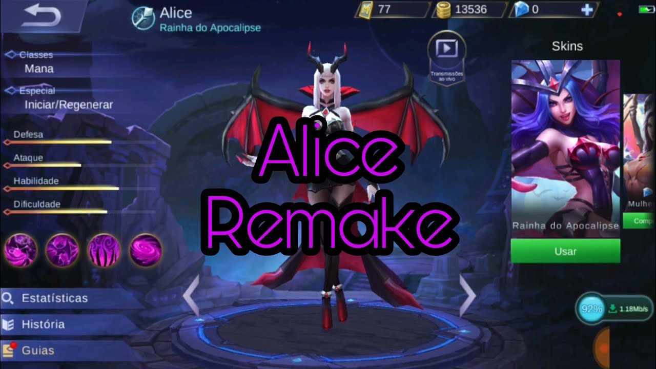 Alice Remake Mobile Legends - YouTube