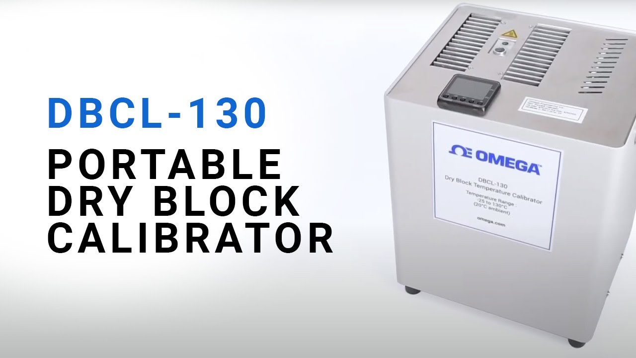 DBCL-130 Portable Dry Block Calibrator - YouTube