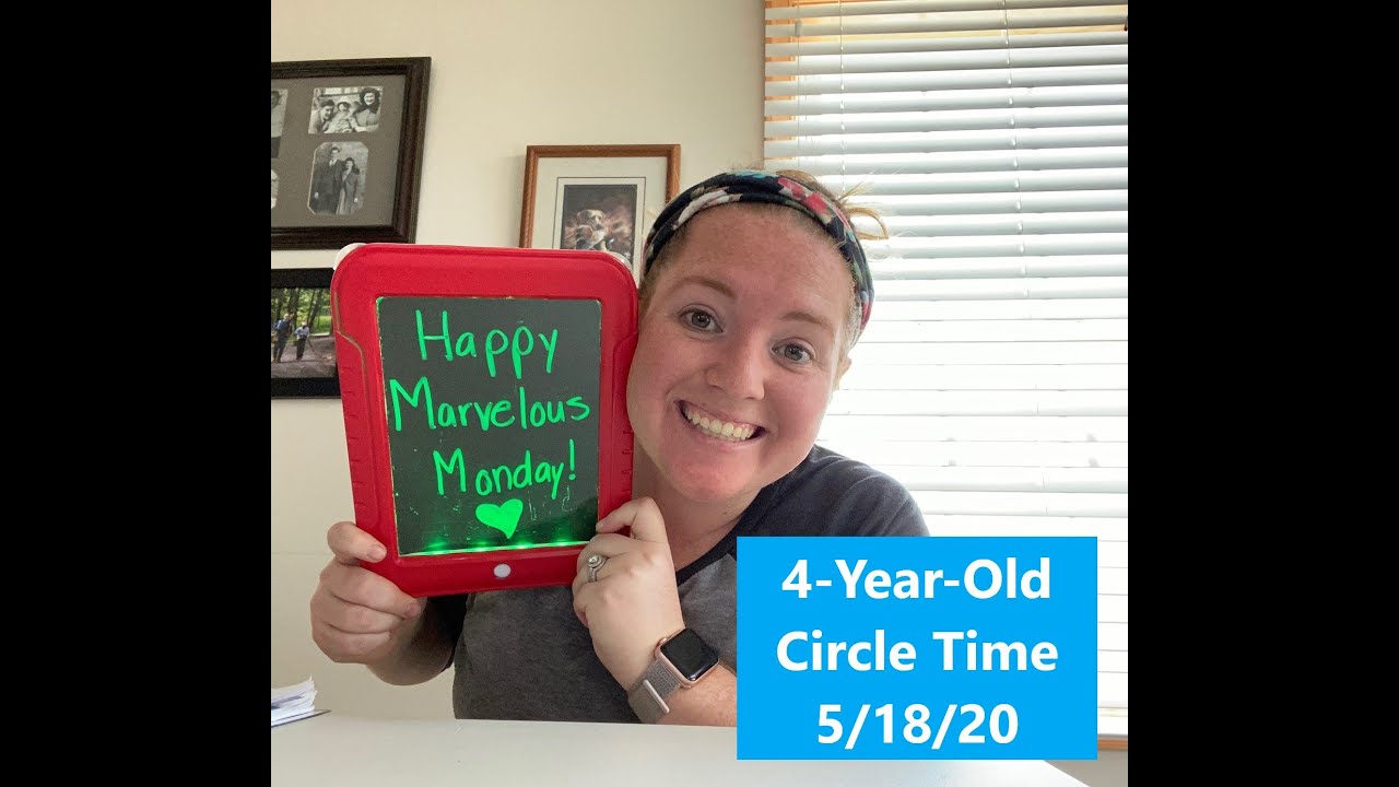 4-Year-Old Class Circle Time 51820 - YouTube