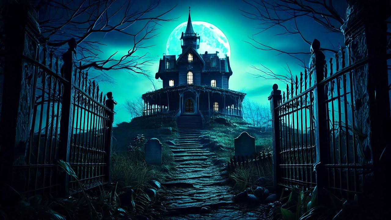 1hr Atmospheric Haunted House ambience for study/rest and sleep - YouTube