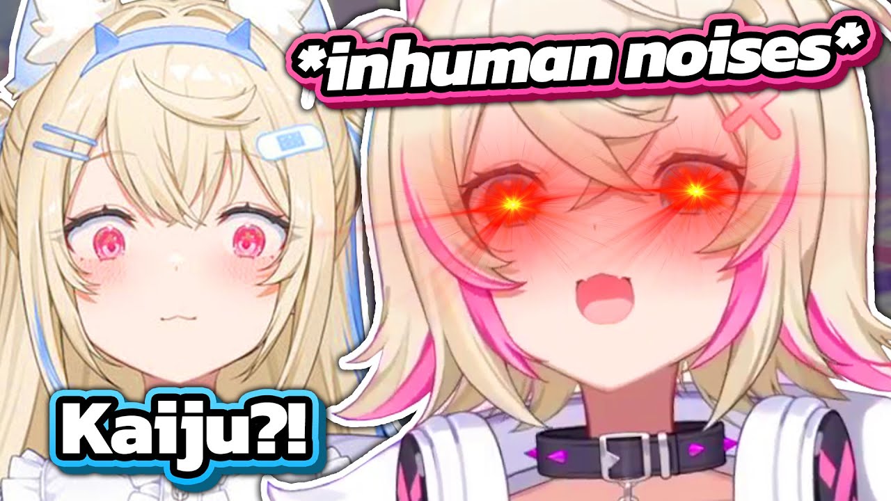 Mococo's stretching noises sound like a kaiju somehow... - YouTube