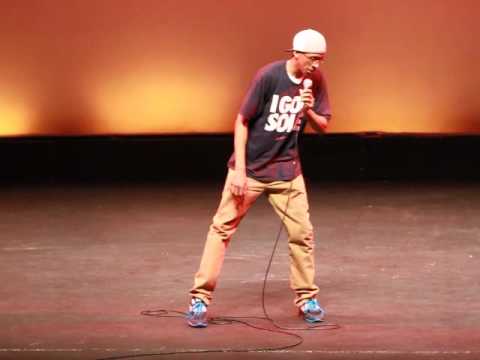 London Comedian Travis Jay Performs on stage 2014 - YouTube