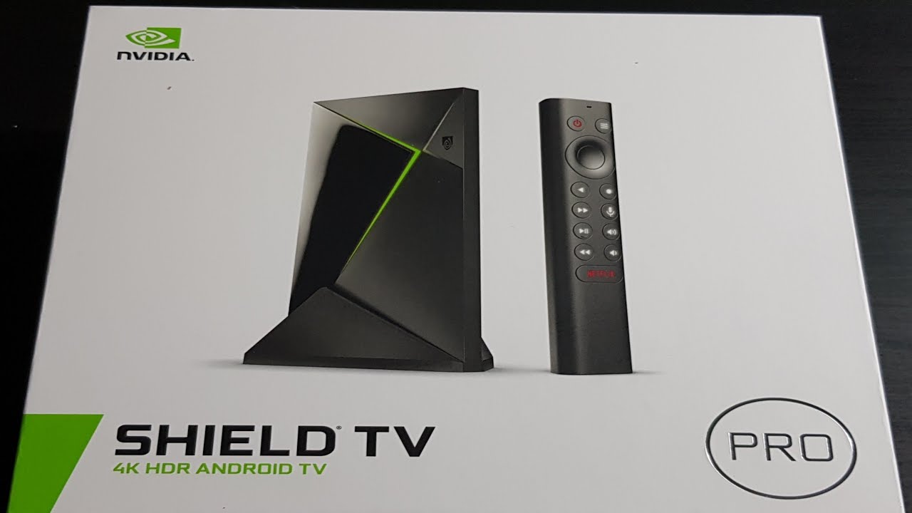 unboxing nvidia shield tv 4k hdr android tv pro - YouTube