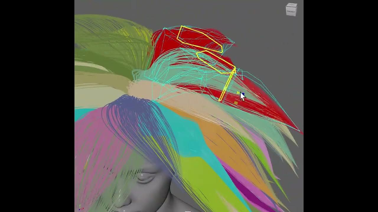 Dev Preview: Ornatrix Clump Manipulation - YouTube