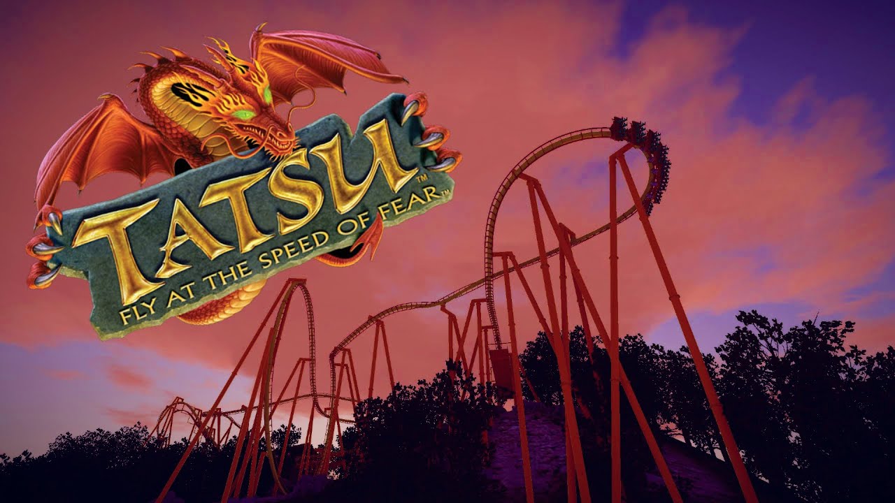 Tatsu! Six Flags Magic Mountain Recreation, NoLimits 2 - YouTube