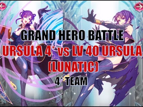 Fire Emblem Heroes - Grand Hero Battle - Ursula Defeats Ursula (4* Team ...