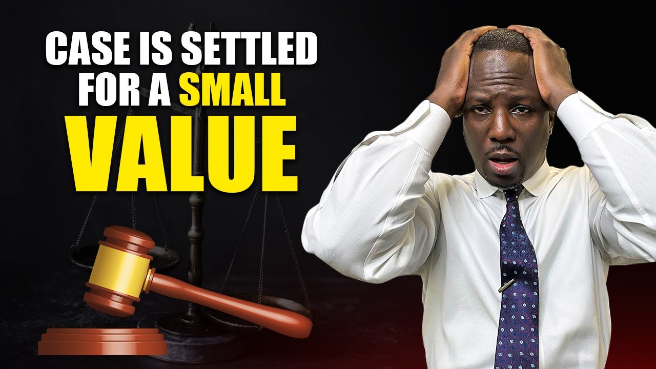 The Biggest Reason Why Case is Settled for such a small value - Find ...