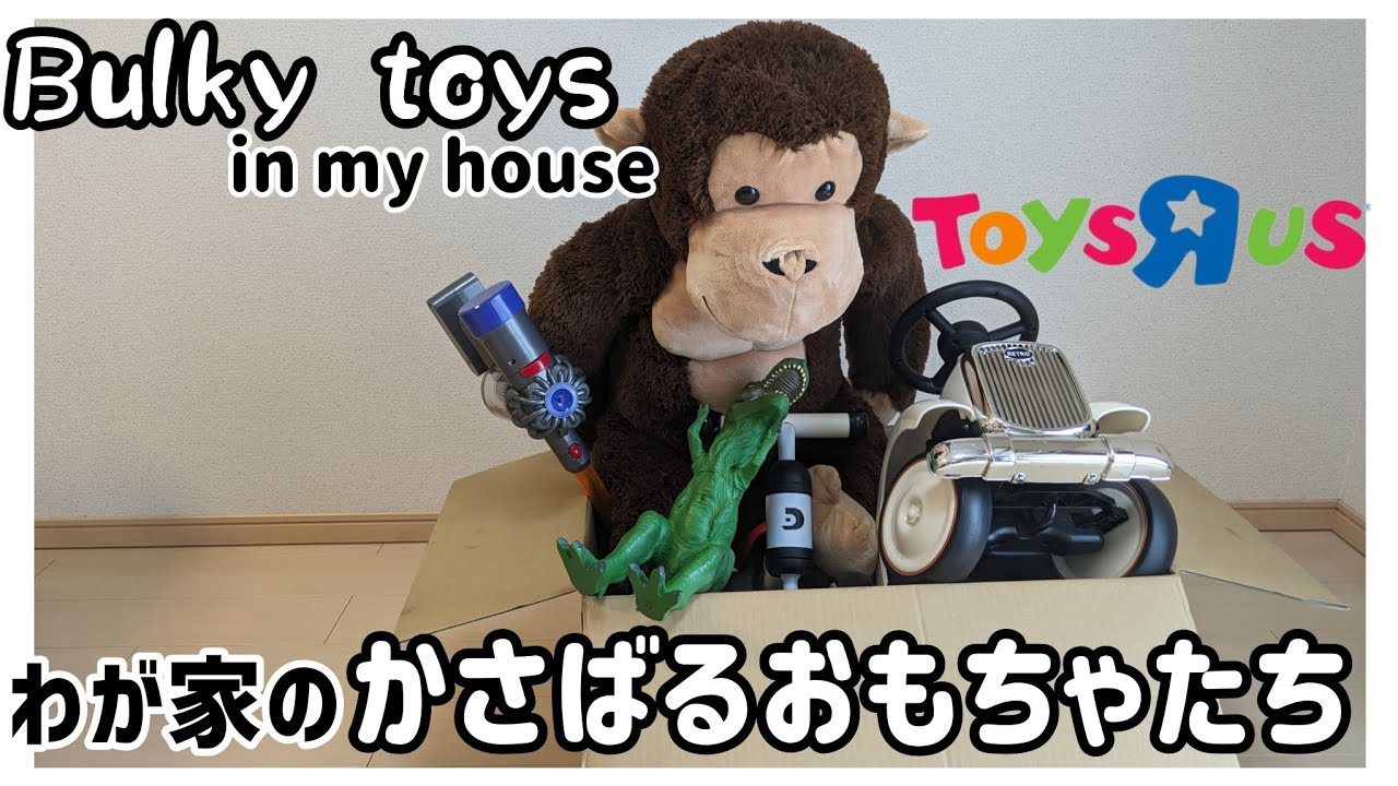 【All Toys“R”Us】我が家のかさばるおもちゃ達 / bulky toys in my house【おもちゃ紹介】 - YouTube