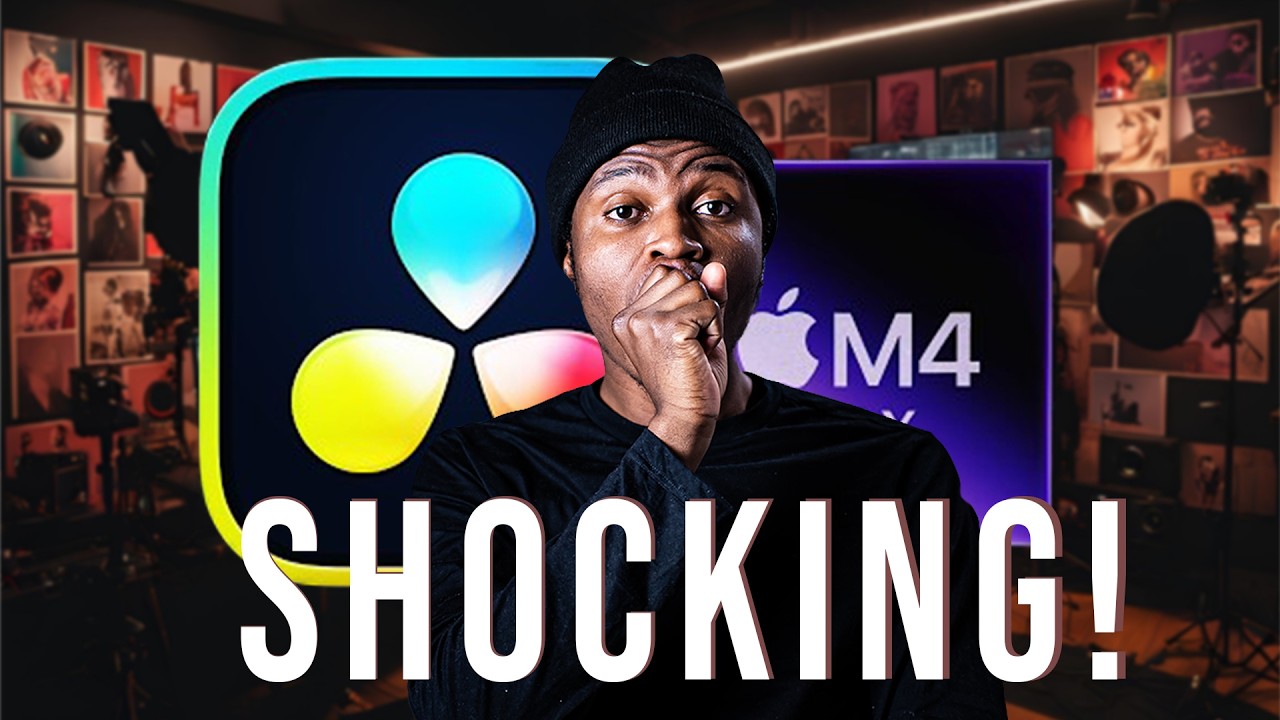 MacBook Pro M4 Video Editing Test – DaVinci Resolve Performance - YouTube