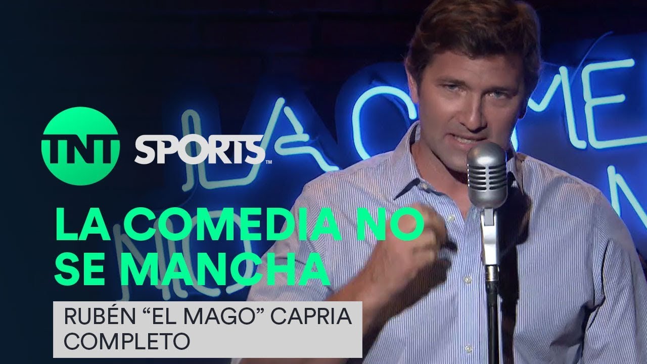 La Comedia no se Mancha - Rubén "El Mago" Capria - YouTube