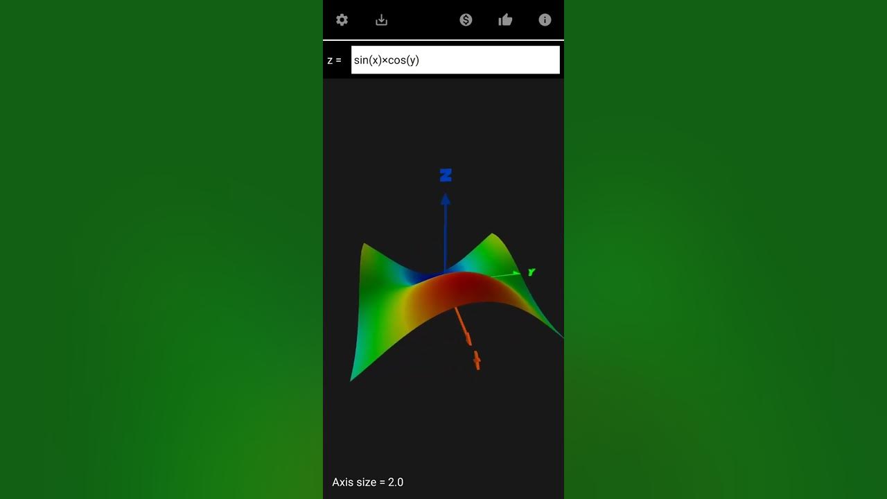 3D Graphing Calculator app for Android - YouTube