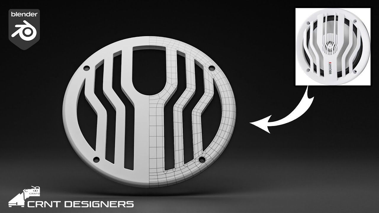 NH39 _ hard surface modeling with circle to achieve this design ...