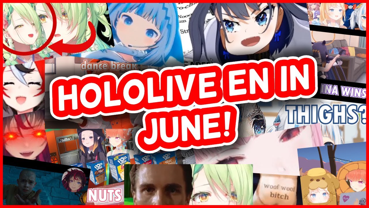 The BEST HololiveEN Moments From June! [MONTHLY RECAP] | HololiveEN ...