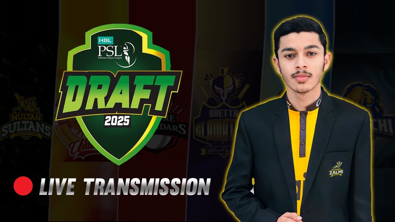🔴 Live | psl 10 draft | 2025 | Pakistan Super League |#draft #live # ...