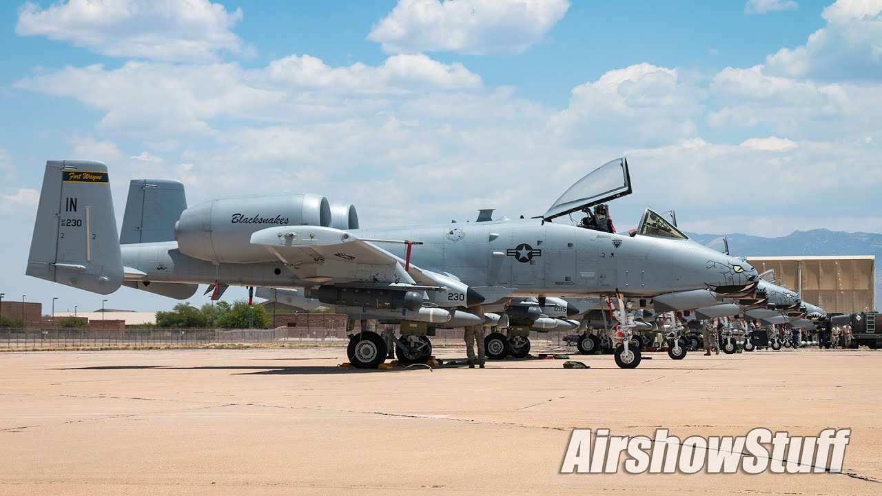 Hawgsmoke 2016 - Aircraft Arrivals - YouTube