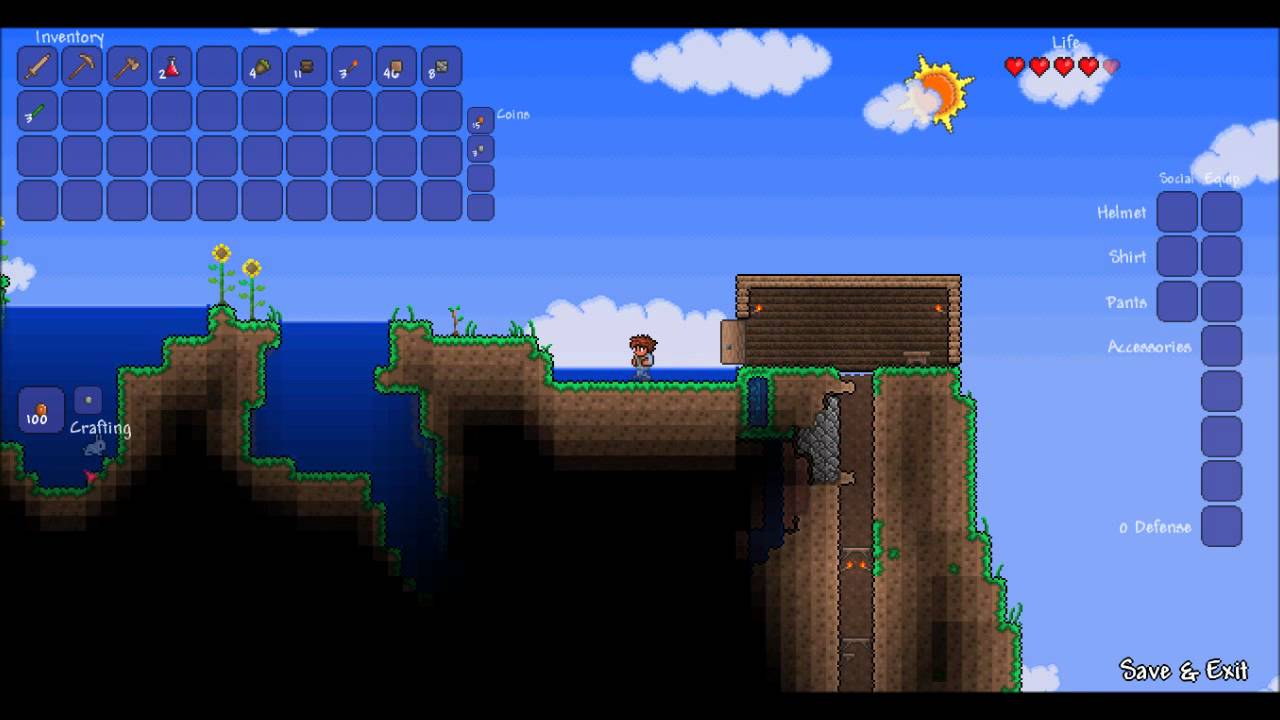 Terraria GamePlay (Part 1) - YouTube