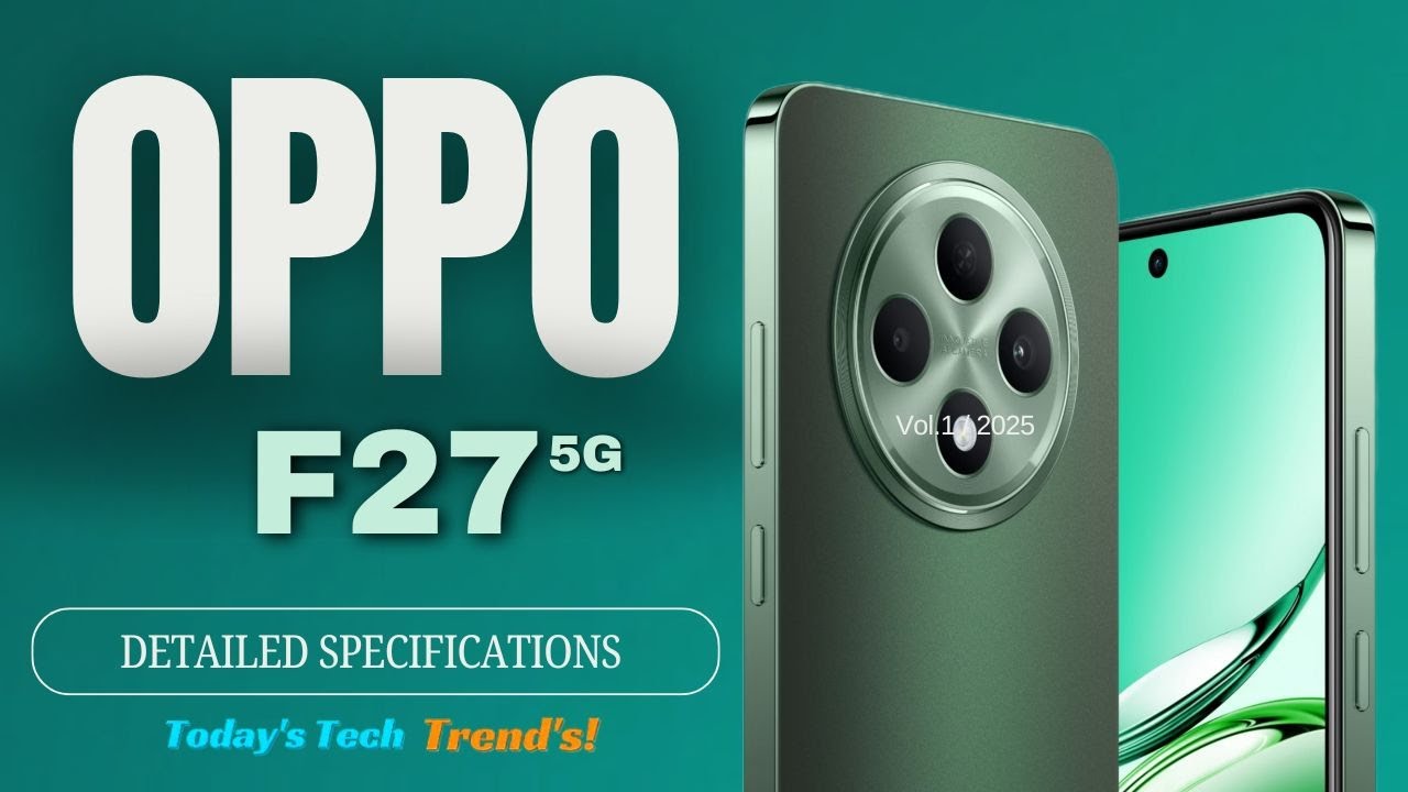 OPPO F27 5G : Detailed Full Specifications #oppo #oppof27 ...