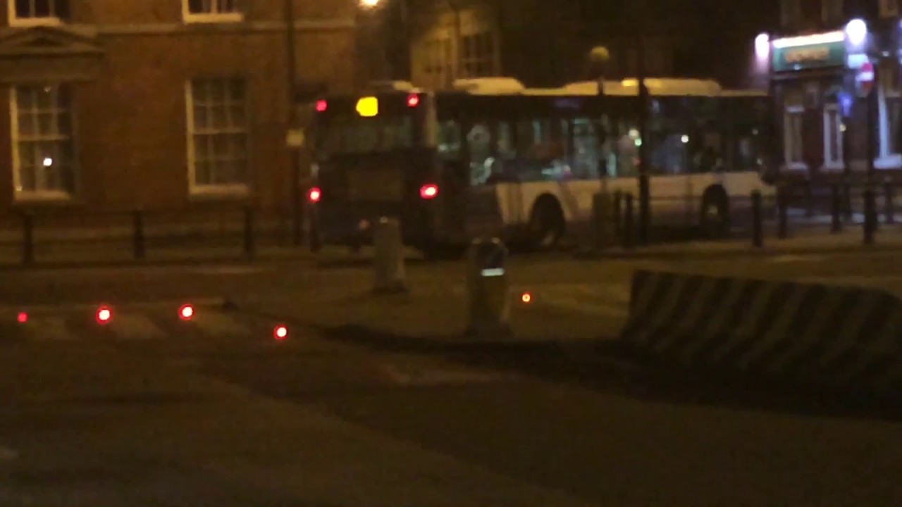 Greater Manchester at night: bus station - YouTube