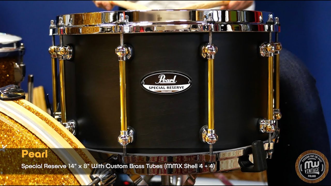 MW-Vintage.pl - Pearl Special Reserve 14" x 8" With Custom Brass Tubes ...