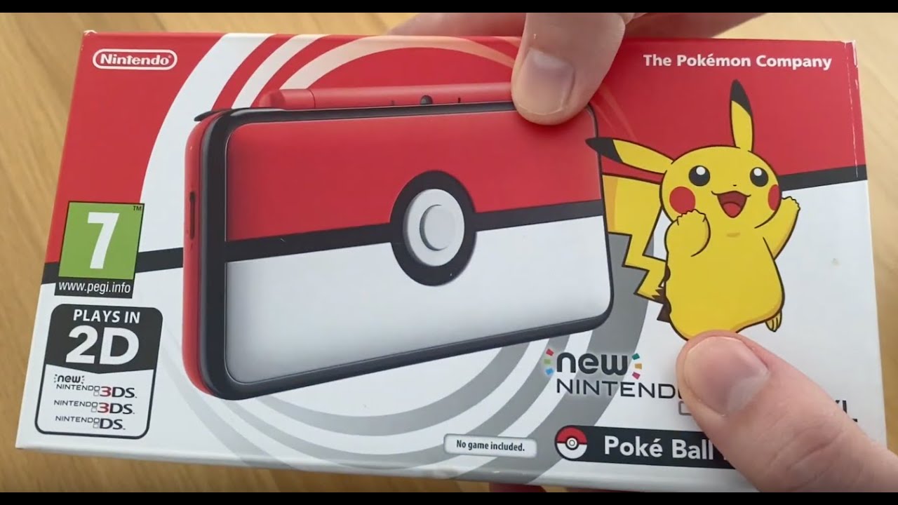 Unboxing A PokeBall 2DS in 2024 (Brand New) - YouTube