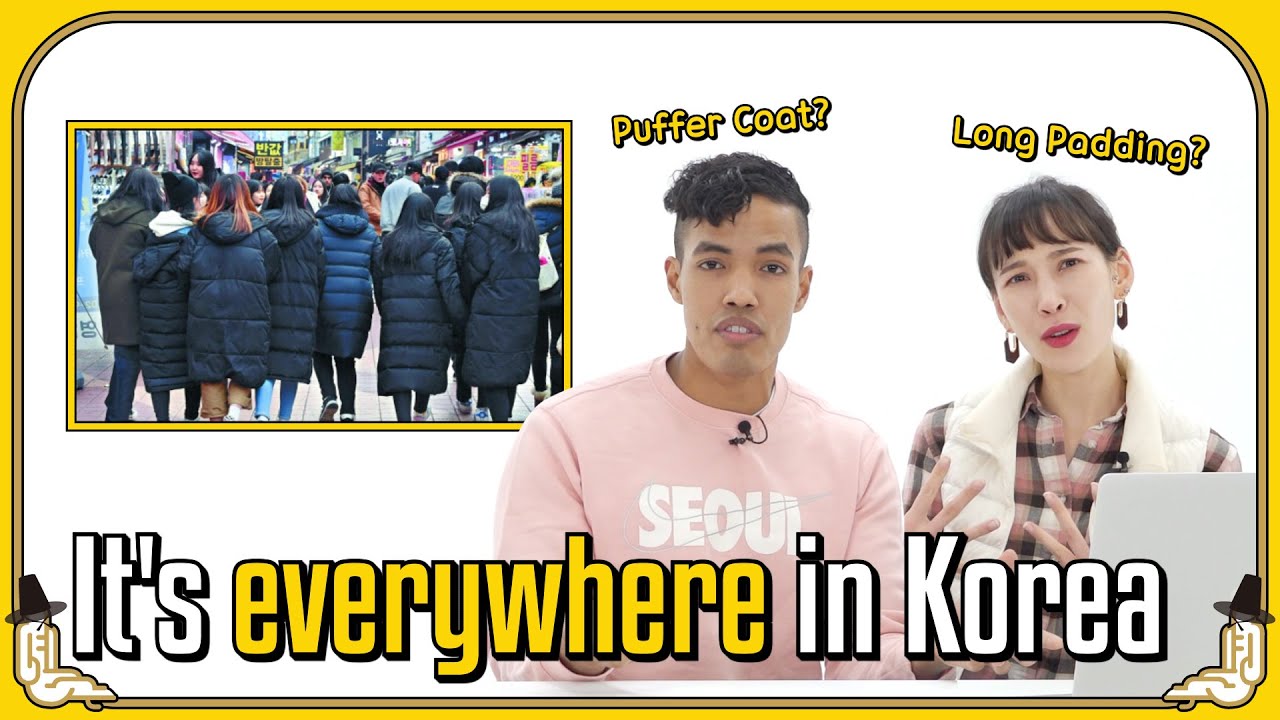 Must-Have Winter Item in Korea l Korean Culture [Long Padding] - YouTube
