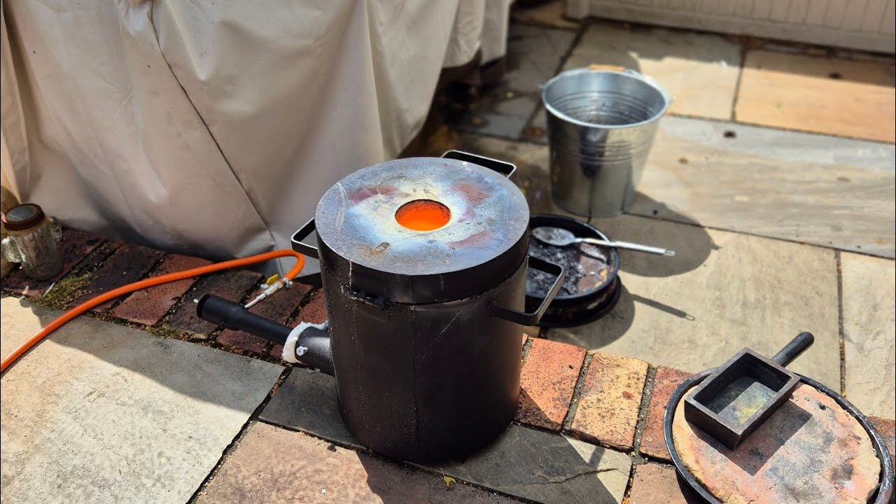 A scrapping road trip! 10.5kg aluminium melt. Carpet & tile trims into ...