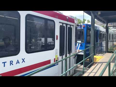UTA TRAX Blue Line! - YouTube