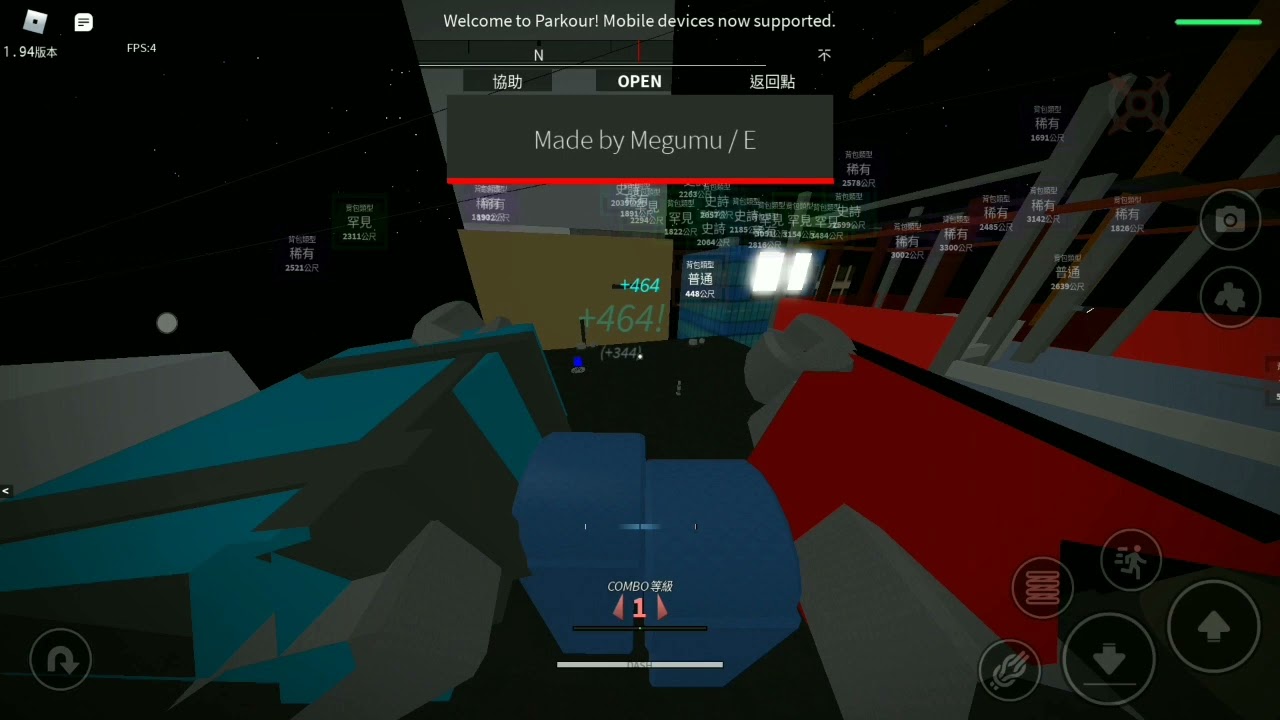 ROBLOX arceus x | parkour autofram script and bag esp - YouTube